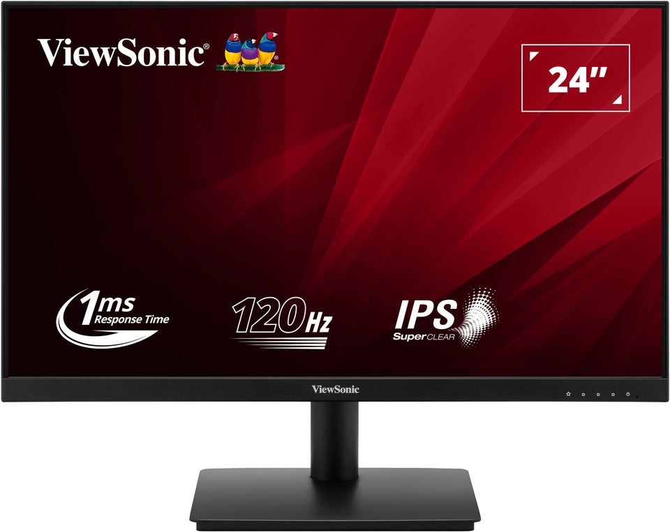 ViewSonic VA240A-H 24” Full HD 120Hz Monitor with Fast 1ms Response Ti ...